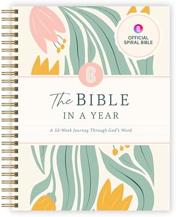 Amazon.com : Official Spiral Bible® The Bible in a Year | 52 Week ...