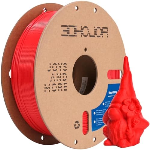 Amazon.com: 3DHoJor High Speed 1.75mm PLA Filament 1kg (2.2lbs) Rapid ...