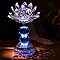 TENGFENG LED Crystal Lotus Flower Lamp – USB Powered Buddha Light for ...