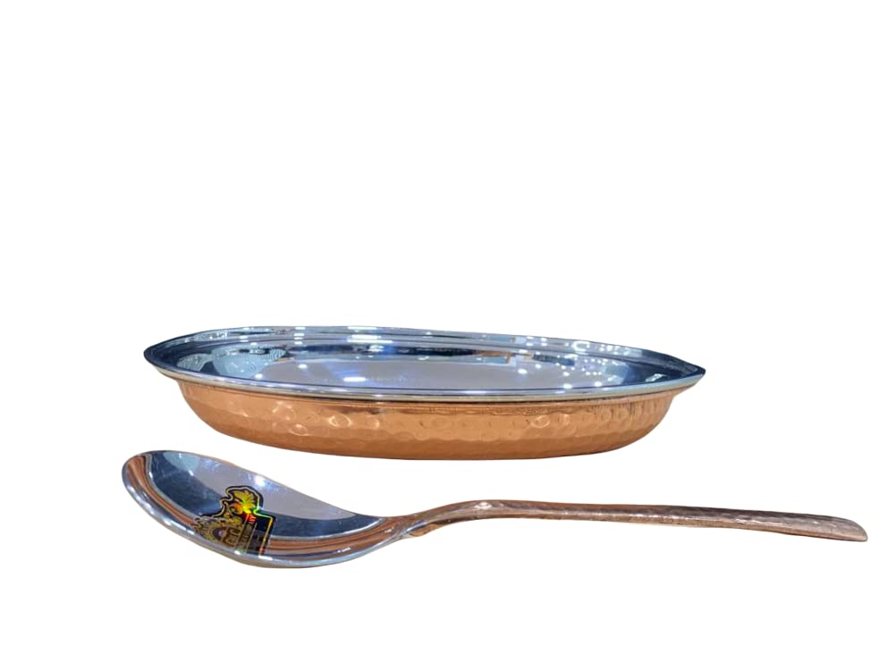 Buy cWc CROCKERY WALA & COMPANY 1 Copper Steel Serving Spoon Copper ...