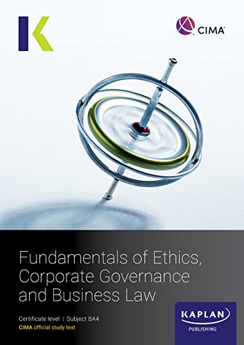 CIMA - BA4 Fundamentals of Ethics, Corporate Governance and Business ...