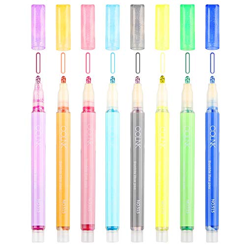 Self-outline Markers Dream Color Double Line Marker Out-line Pen ...