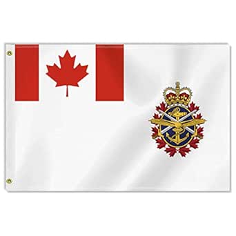 2×3 FT Canada Forces Flag, Medium 60×90 CM Canadian Army Coat of Arm ...