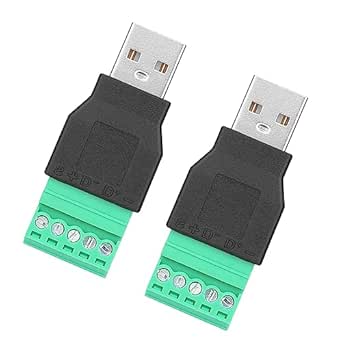 USB Terminal Connector, ABS Terminal Plug, for the Equipment with USB ...