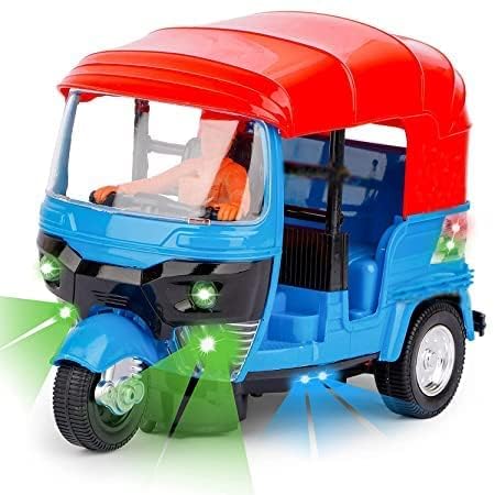 KELLY MILLER Doraemon die cast auto Rickshaw Toy/Musical auto Toy with ...