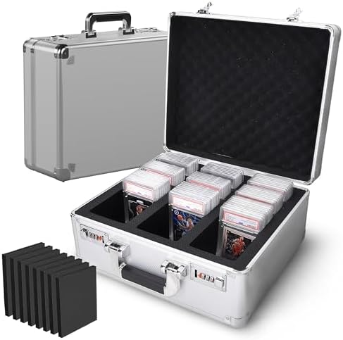 Amazon.com: Graded Sports Card Storage Box - Card Case - Trading Card ...