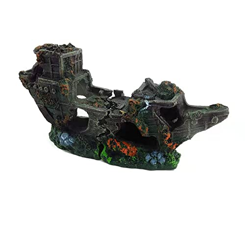 Snapklik.com : Large Sunken Pirates Treasure Ship 10 Inch 2 Part Design ...