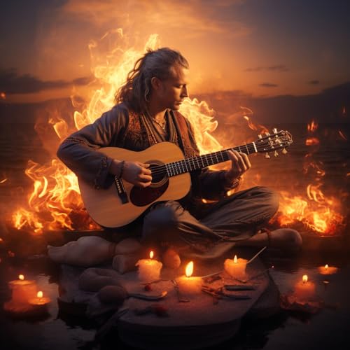 Écouter Relaxation Blaze: Fire Harmony Echo de ASMR Loops, Joga ...