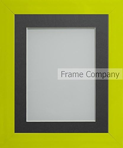 Frame Company Candy Range Lime Green Picture Photo Frames with Mount ...