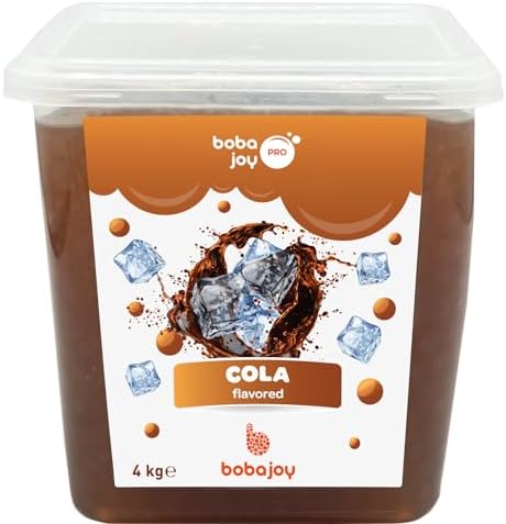 Amazon.com: Bobajoy Cola Boba Pearls Popping Bursting Boba, Bubble ...