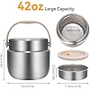 XUANHONG-TECH Extra Large 1200ml Food Flasks for Hot Food, Stainless ...