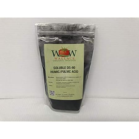 Amazon.com : Wallace Organic Wonder, Soluble DS-80 Humic/Fulvic Acid (1lb) : Patio, Lawn & Garden