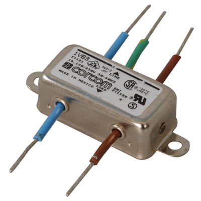 Amazon.com: Corcom 1VB3 Power Line Filter, Flange Mount, 1 Amp : Automotive