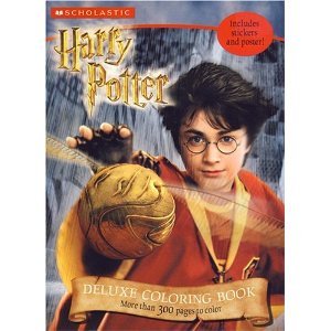 Harry Potter : Deluxe Coloring Book (No Stickers): Warner Bros ...