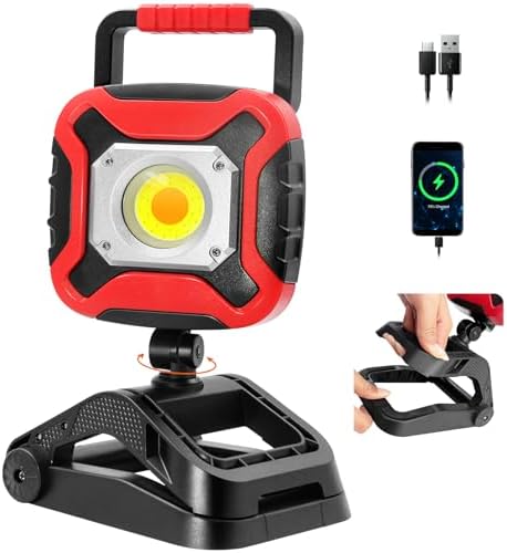 Amazon.com: Husky 1500-Lumens Rechargeable Clamp LED Work Light