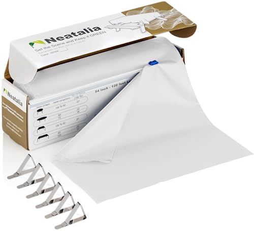 White Paper Tablecloth Roll