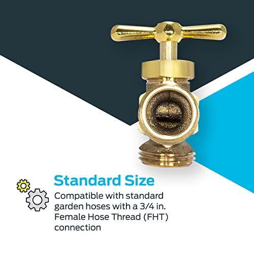 Snapklik.com : EZ-FLO Irrigation Hose Bibb, 3/4 Inch MIP Connection, 3/ ...