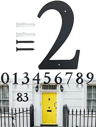 FINYSHIKK 11 Inch Extra Large House Numbers, Address Numbers, Elegant ...