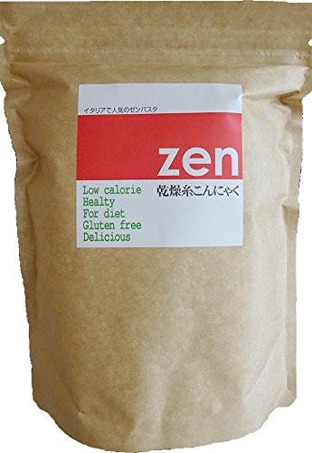 Amazon.com : Popular ZENPASTA diet Zenpasuta dry thread konjac noodles ...