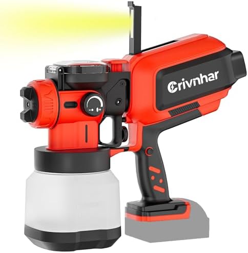 Amazon.com : Paint Sprayer for Milwaukee M18 18V Battery, Cordless HVLP ...