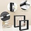 Amazon.com: Linkstyle 3D Floating Frame Display Stand, Transparent PE Floating Display Case ...