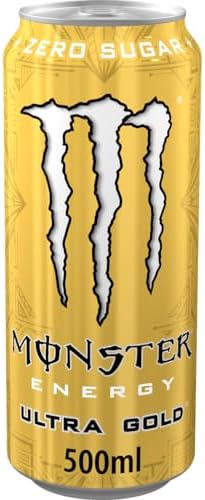 Monster Energy® Ultra Gold® Carbonated Energy Drink | L-Carnitine ...