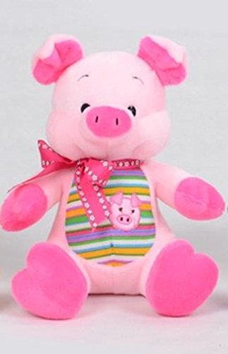 Linzy Toys Auden Animals-Pig Plush Doll : Amazon.in: Toys & Games