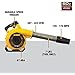 Amazon.com : DEWALT FLEXVOLT 60V MAX* Blower, Brushless, Handheld, 3-Ah ...