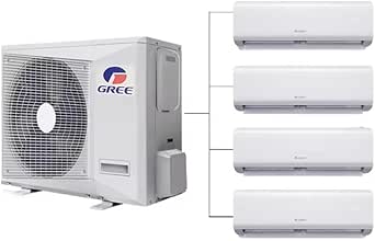 Amazon.com: Generic 42000BTU Ductless Multi 12k Zones Mini Split Air ...