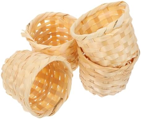 Amazon.com: 24PCS Mini Woven Baskets with Handles for Party Favors ...