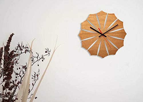 Buy Decor Studio Ellipse 12 Inch Decorative Wall Clock for Home/Kitchen ...