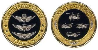 Amazon.com: U.S. Army Aviation Challenge Coin : Collectibles & Fine Art