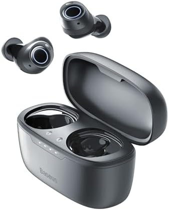 Amazon.com: Baseus Active Noise Cancelling Wireless Earbuds, Reduce ...