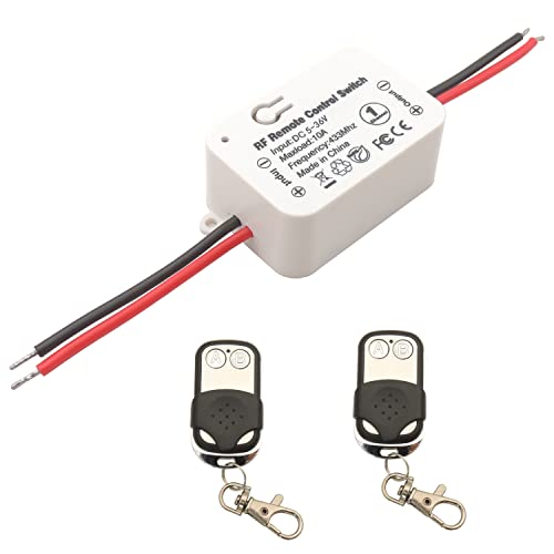 DieseRC 433Mhz Universal Wireless Remote Control Switch DC 12V 24V 1CH ...