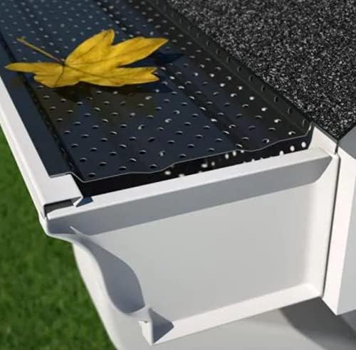 E-Z-GUTTER GUARD Smooth Flow Gutter Guards 200' Carton (Black) - Amazon.com