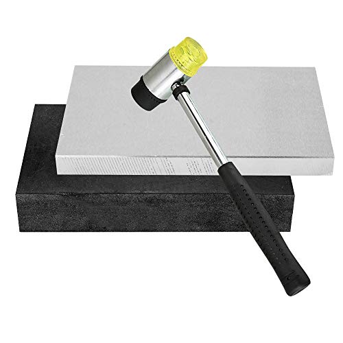 Snapklik.com : Oudtinx Steel And Rubber Block 2 Pcs Work Bench Blocks ...