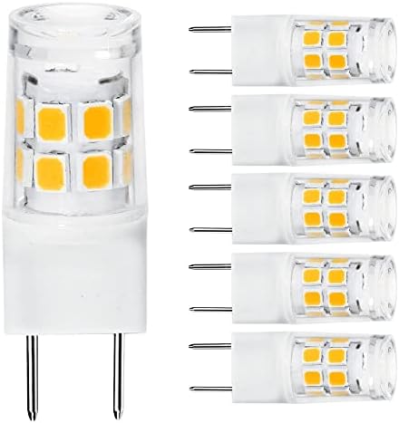 G8 Light Bulb 3 Watts Daylight White T4 G8 Base Bi-pin Xenon JCD Type ...