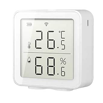 Amazon.com: Temperature Sensor 10 * 9 * 5 Smart Humidity Sensor ...