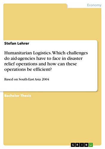 Amazon.com: Humanitarian Logistics. Which challenges do aid-agencies ...