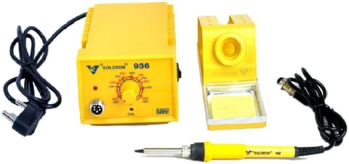 SOLDRON 936 TEMPERATURE CONTROLLED ANALOG SOLDERING STATION : Amazon.in ...