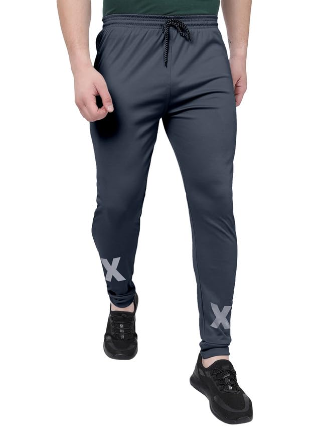 Selvia Men's Knitted Lycra Full Elastic Jogger Track Pant(563TK7726N ...