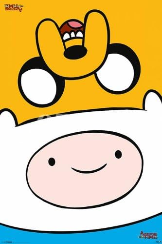 Adventure Time Flip Maxi Poster : Amazon.co.uk: Home & Kitchen