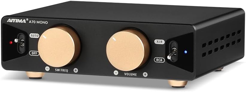 Amazon.com: AIYIMA A70 Mono Amplifier with PFFB Home Audio Receiver,TPA3255 Class D Amp with ...
