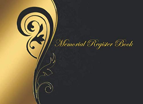Amazon.com: Memorial Register Book: In Loving Memory Guest Book ...