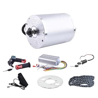 Amazon.com: 48V 2000W Scooter Electric Brushless Motor Kit with ATV ...