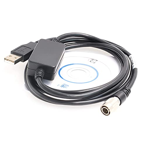 SZRMCC Hirose 6 Pin to USB PC Win10 Data Cable for Sokkia Top-con Gowin ...