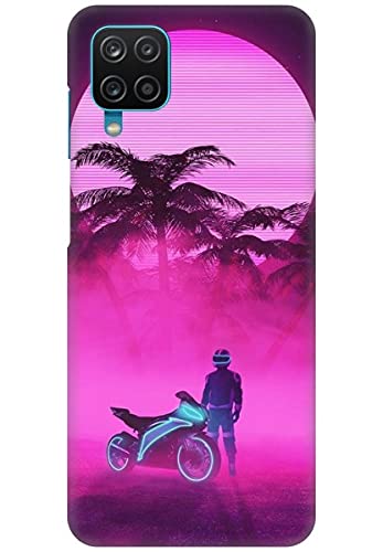 Retro Futuristic Superbike Printed Back Cover Phone Case for Samsung ...