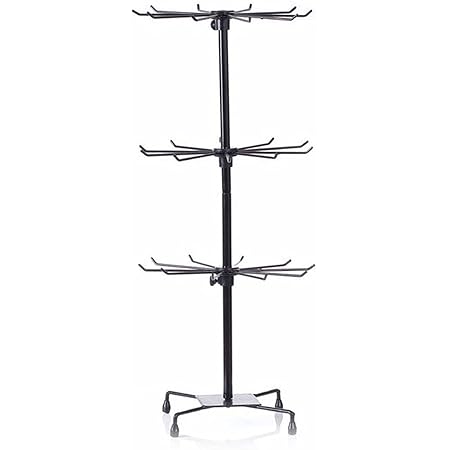 Amazon.com: Firlar Rotating Jewelry Display Holder, 3 Tier Rotating ...