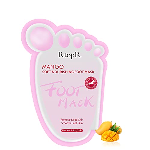 Amazon.com: RtopR Exfoliating Foot Peel Mask for Soft Feet, Exfoliating ...