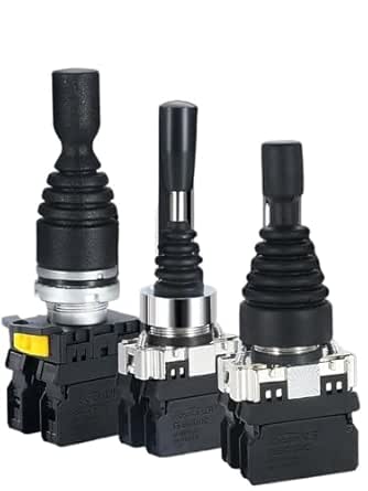 22mm Monolever Joystick Switch 2 Way 4Way Reset Locking Spring Rocker ...